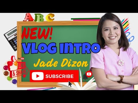 NEW VLOG INTRO/JADE DIZON - YouTube