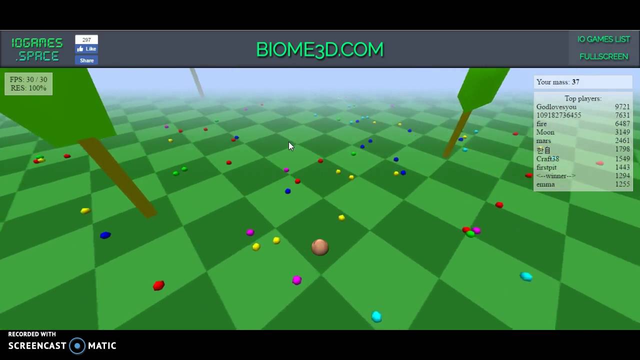 impossible biome.io game | potato.io - YouTube