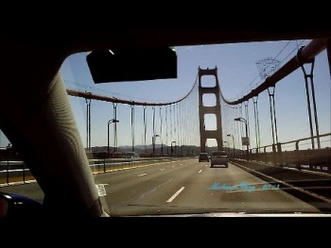 I drive across the Golden Gate Bridge - YouTube