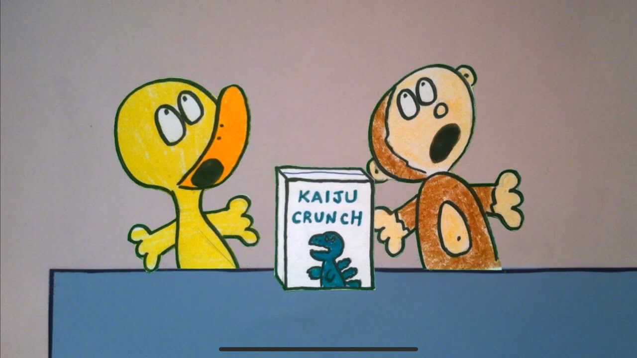 Godzilla the cereal - monster cereal auditions - YouTube