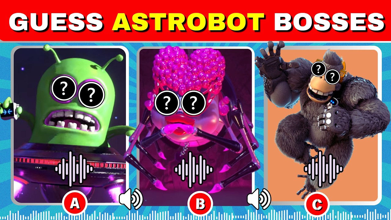 Guess All Astrobot Monsters | ULTIMATE Astro Bot Voice Challenge ...