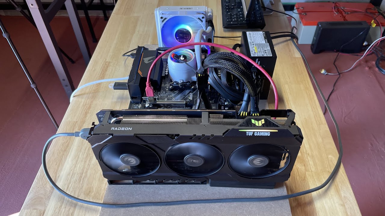 Rig para minar Raptoreum y Ethereum con Ryzer 9 5900x + Amd rx 6800 Asus Tuf - YouTube