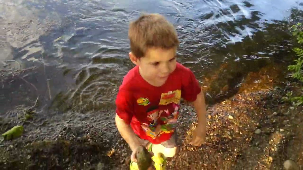 lil Brandon finds rocks - YouTube