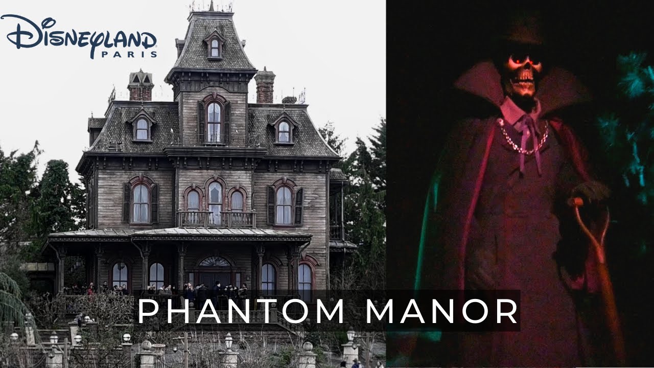 Phantom Manor Disneyland Paris | Dark Ride Full POV (Haunted Mansion ...