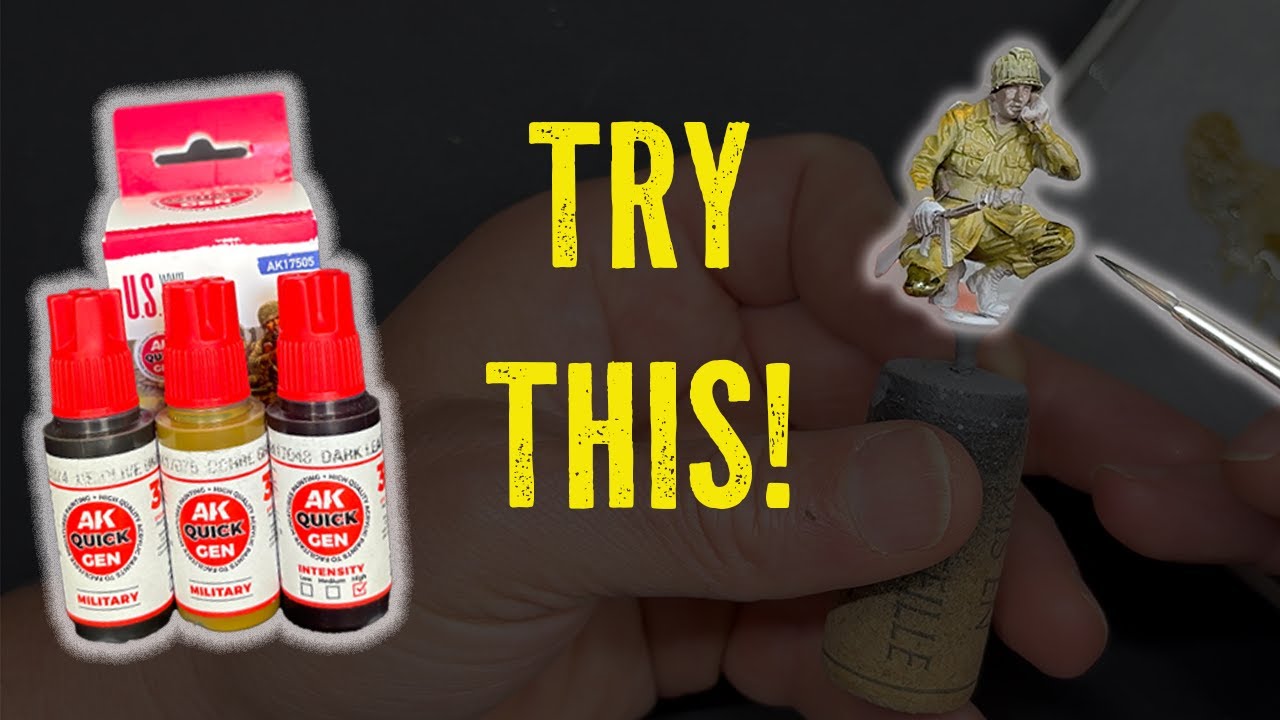 AK Quick Gen Paint Review: Faster Figure Painting? - YouTube