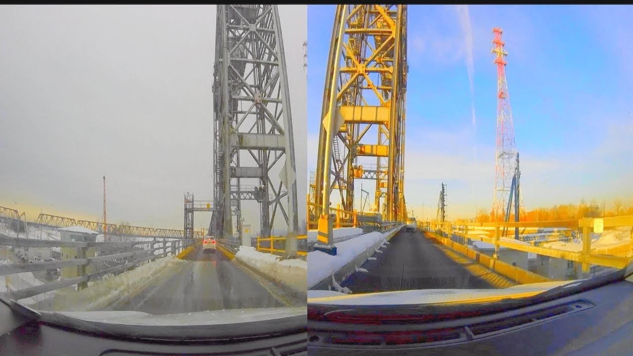 Pont Victoria / Victoria Bridge | Side by Side | 2 Lanes - YouTube