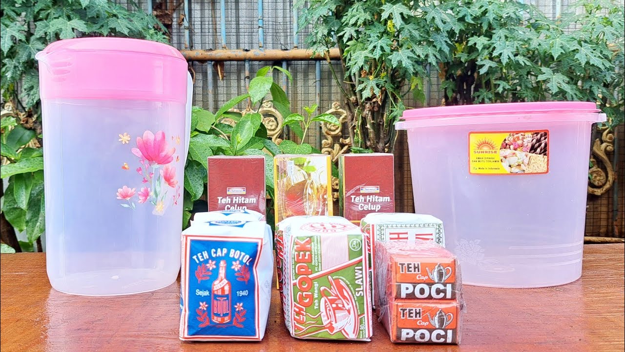 🔴CARA MEMBUAT ES TEH MANIS YANG ENAK WANGI DARI PEDAGANGNYA - YouTube