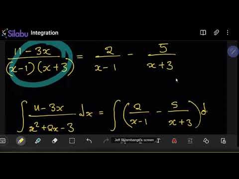 Integrals involving the use of partial fractions - YouTube