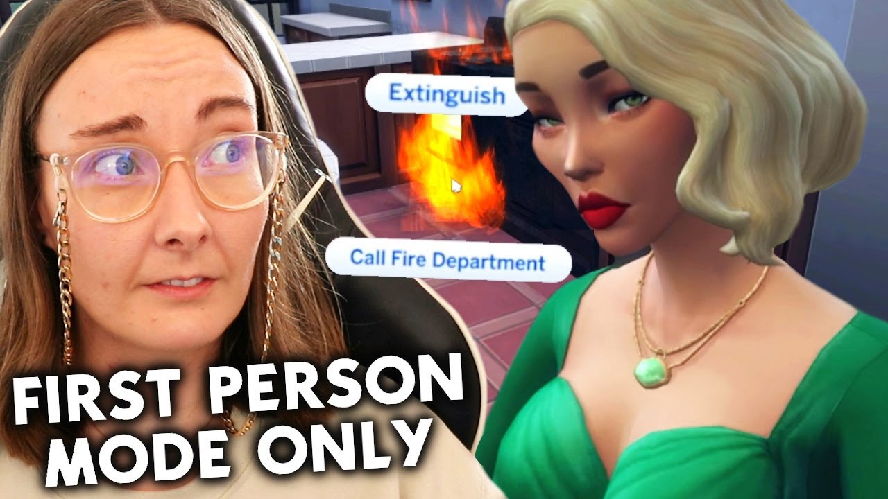 Sims 4 First Person Mode made me a shell of a person… - YouTube