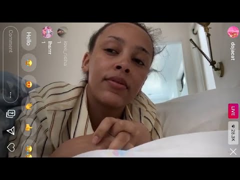 Doja Cat Getting Things Off Her Chest On Instagram Live | June 25th, 2020