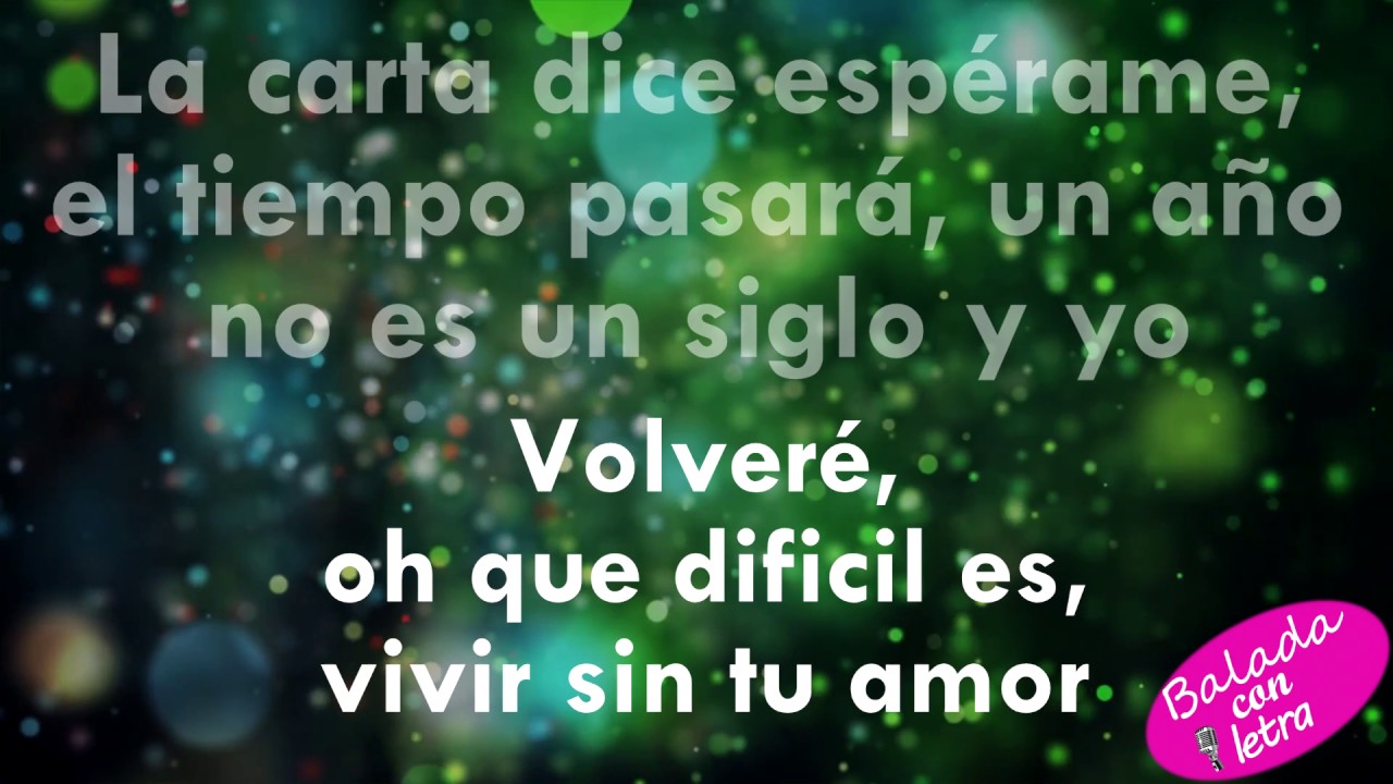 Volvere - Diego Verdaguer+letra - YouTube