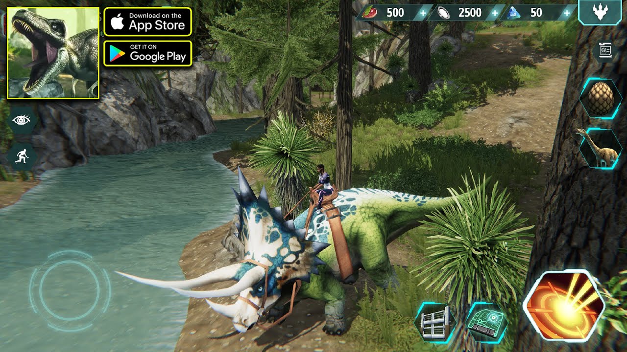 Dino Tamers: Jurassic MMORPG | Dinosaur Hunter in Open World - Gameplay ...
