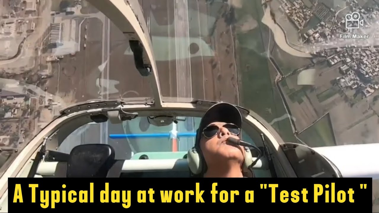 Aerobatics Flight: a typical day at work for a Test Pilot - YouTube