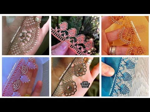 ÇEYİZİNİZE AĞIRLIK KATICAK BONCUKLU  İĞNE OYASI MODELLERİ