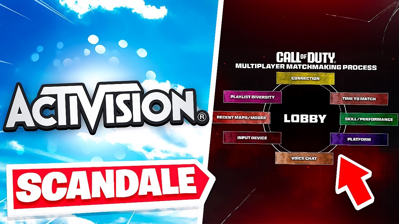 ACTIVISION et le SCANDALE du MATCHMAKING sur CALL OF DUTY .... (ils ont ...