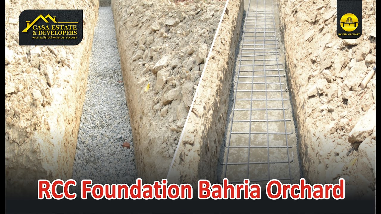 RCC In Foundation | Casa Estate & Developers - YouTube