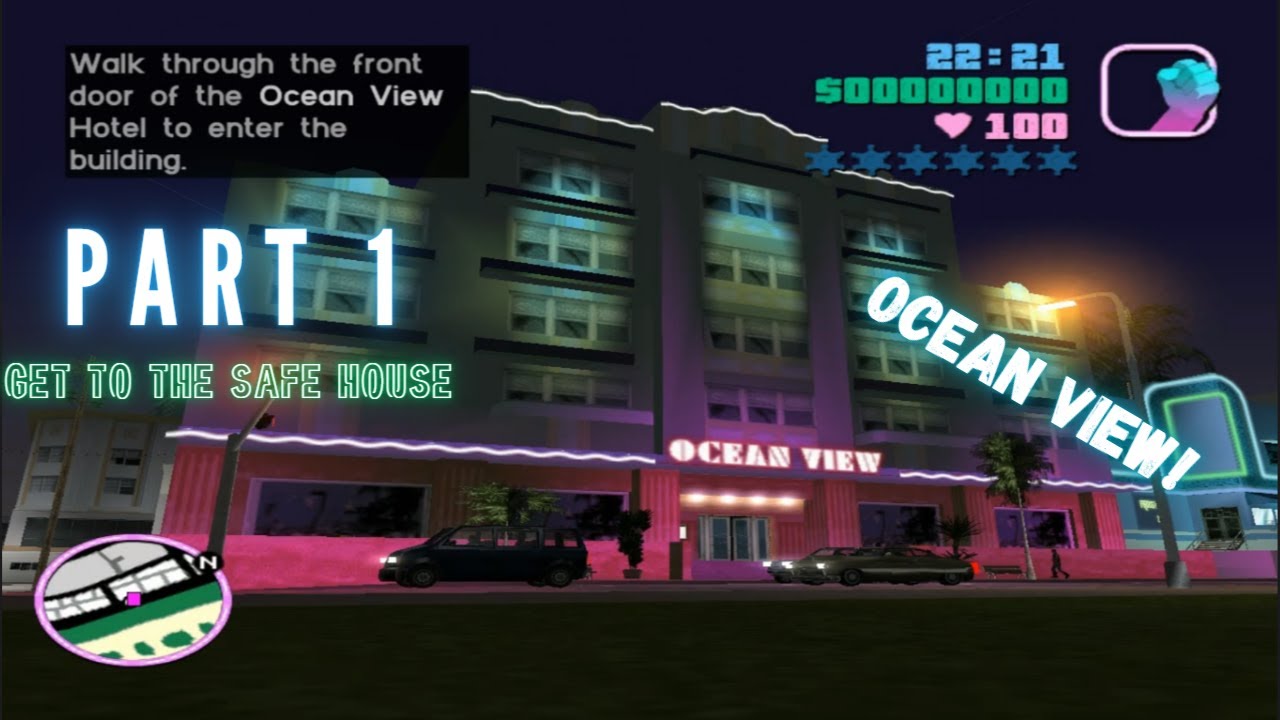 Get to the safe house - GTA Vice city - Part 1 - Grand Theft Auto vice ...