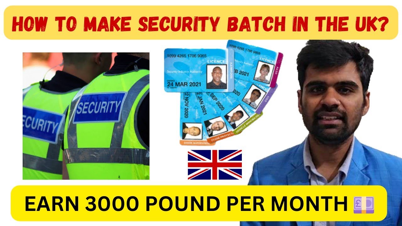 HOW TO MAKE SECURITY LICENSE IN THE UK 🇬🇧 | SIA DOOR SUPERVISIOR BATCH ...
