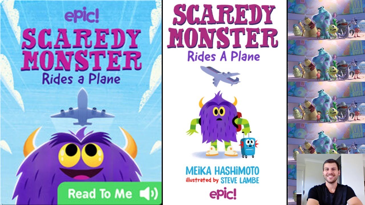 Scaredy Monster Rides a Plane - YouTube