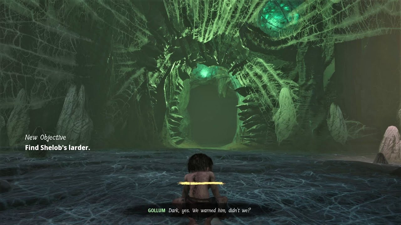 The Lord of the Rings Gollum: Chapter 6 The Spider Walkthrough - YouTube