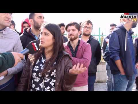 Çorlu Meslek Yüksekokulu öğrencileri toplu taşımaya isyan etti.