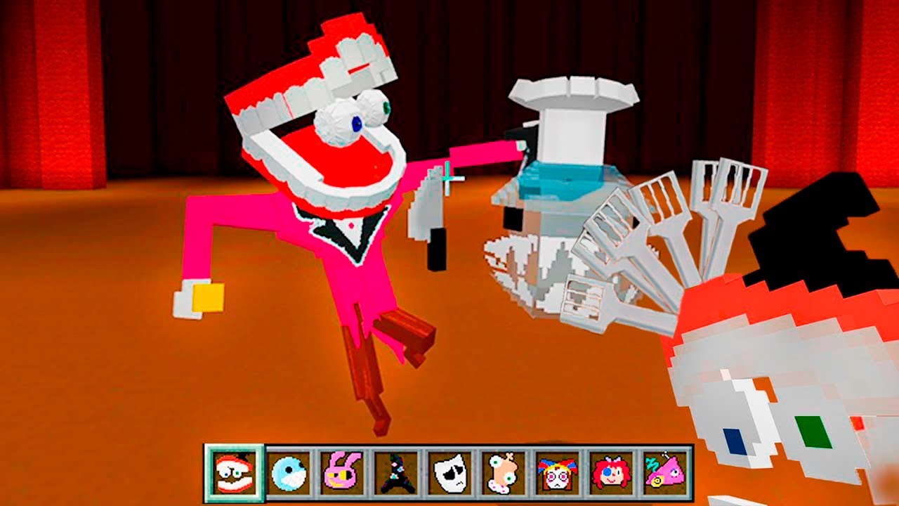 Pomni Transformation to Abstraction in Minecraft [The Amazing Digital ...