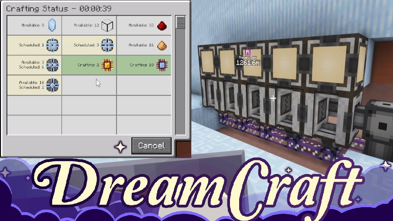 Fully Automatic Crafting! | Dreamcraft SMP - YouTube