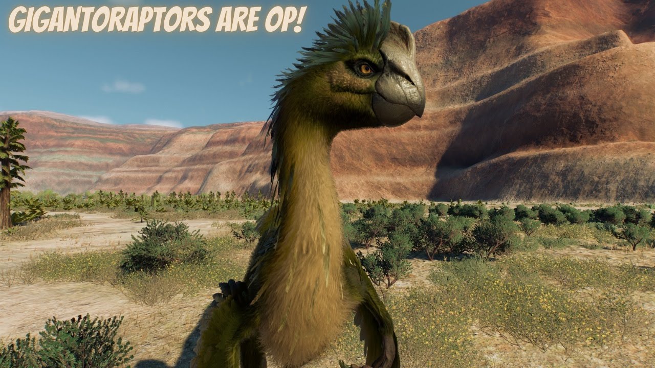Gigantoraptors Are OP! - JWE2 Sanctuary S4E3 - YouTube