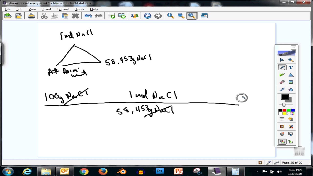 Mole Conversions Using Dimensional Analysis And The Mole Triangle YouTube Mole Conversions Using Dimensional Analysis And The Mole Triangle YouTube