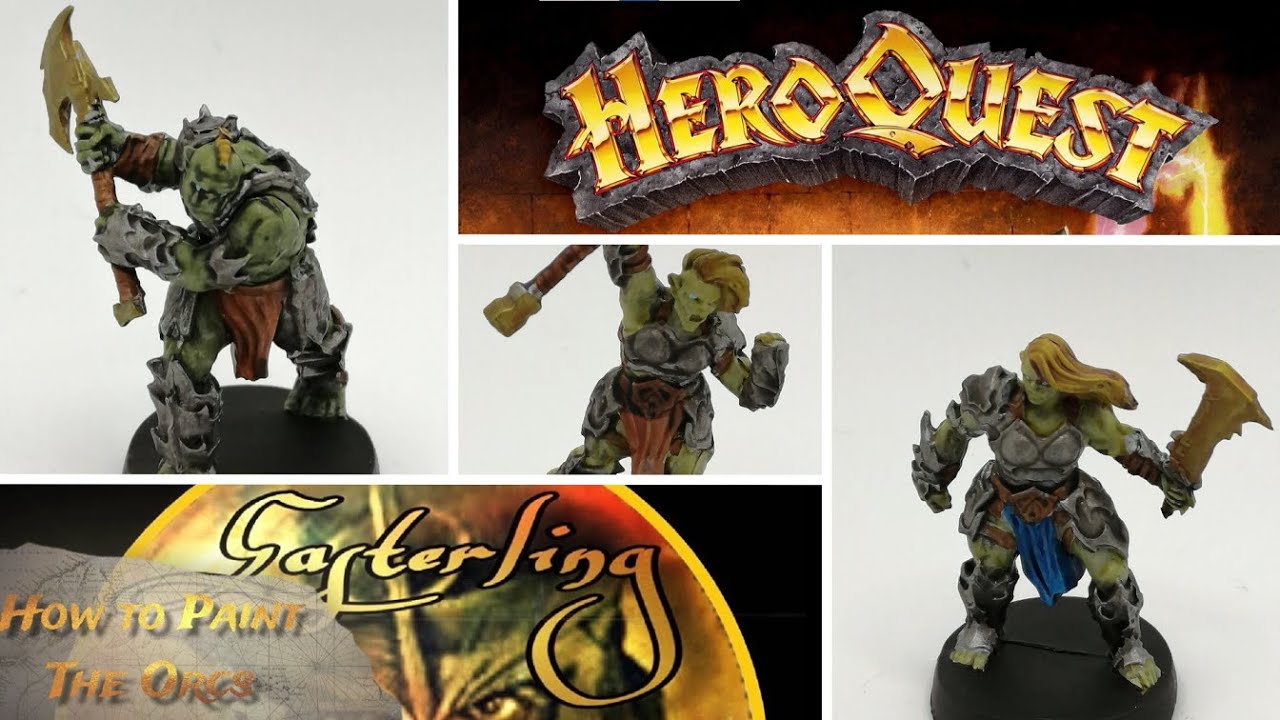 Painting Heroquest Ep. 9 - How to paint the Orcs A Beginner's Guide to ...