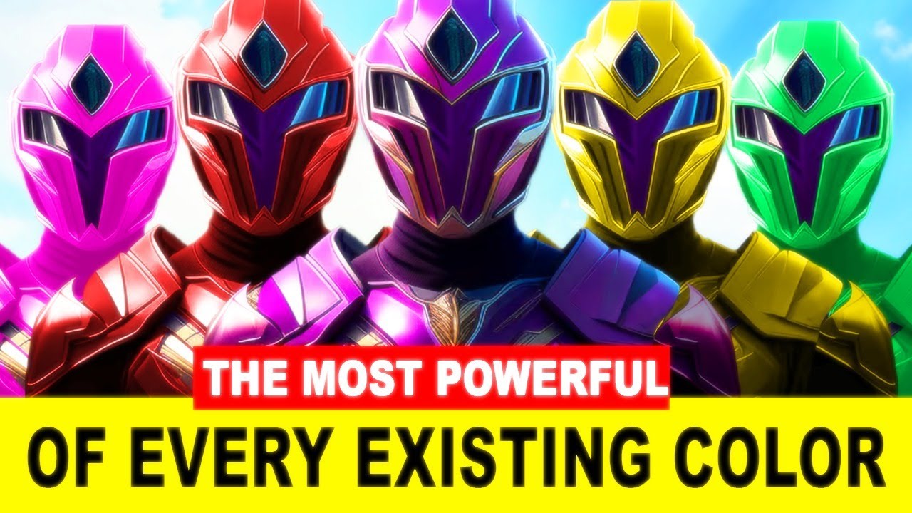 Revealed: The Most Powerful Ranger of All Time! - YouTube