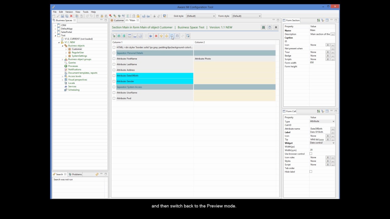 Using Forms in Aware IM - YouTube