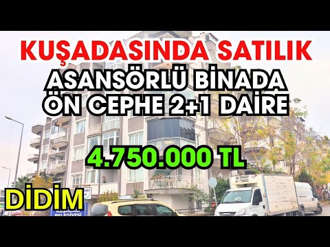 KUŞADASINDA SATILIK ÖN CEPHE 2+1 DAİRE #youtube #vlog