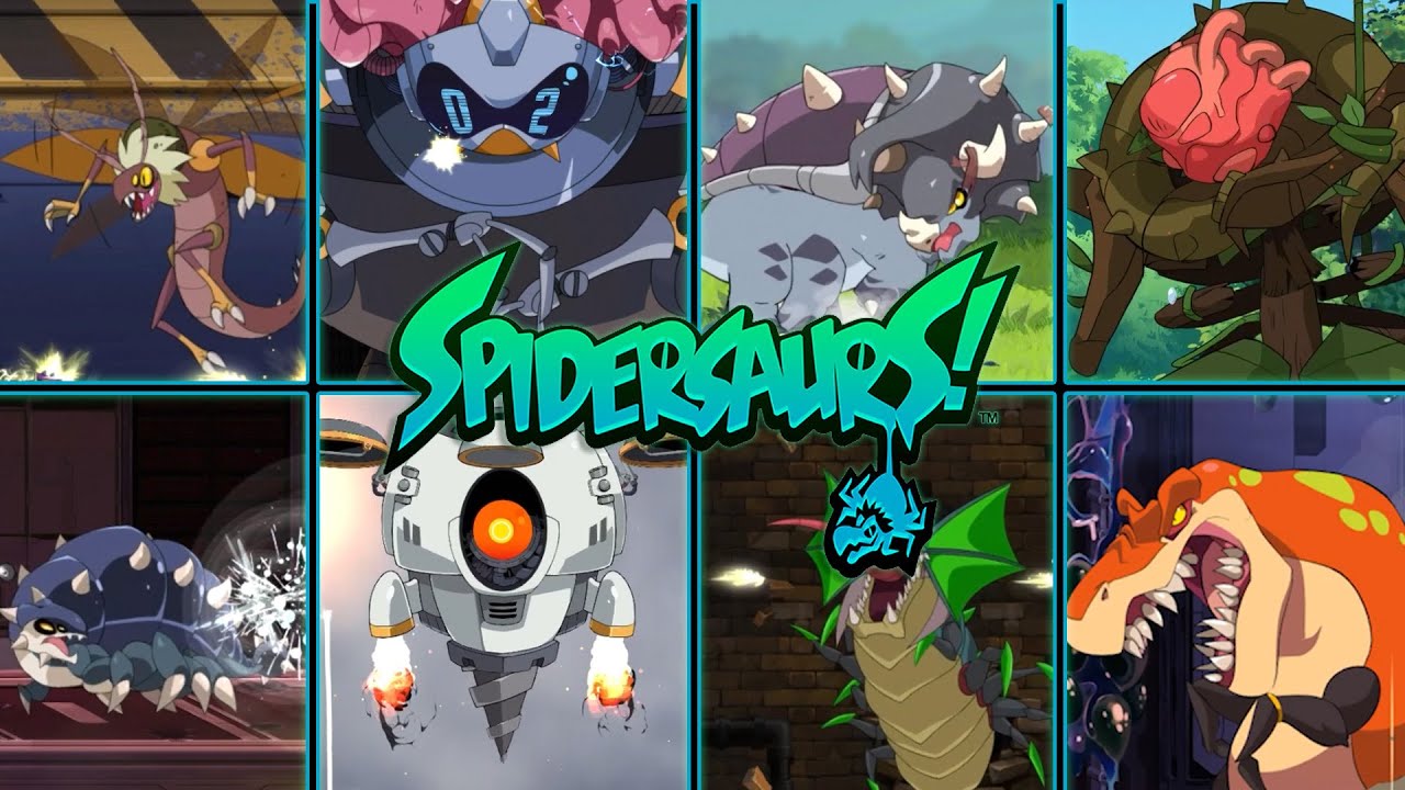 Spidersaurs - All Bosses All Cutscenes + Ending - Well Done Mode - YouTube