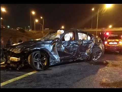 South Africa street racing ends in Horror crash (320 Km/h) - YouTube