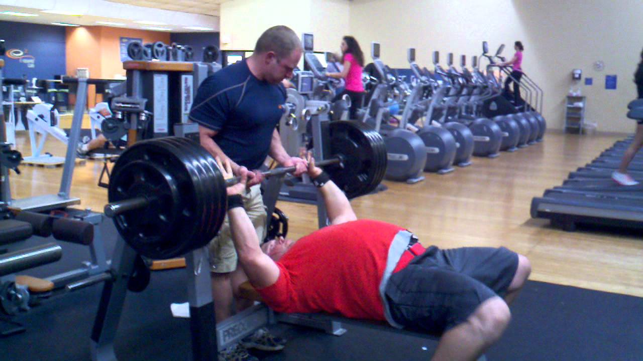 Successful 455 bench... - YouTube