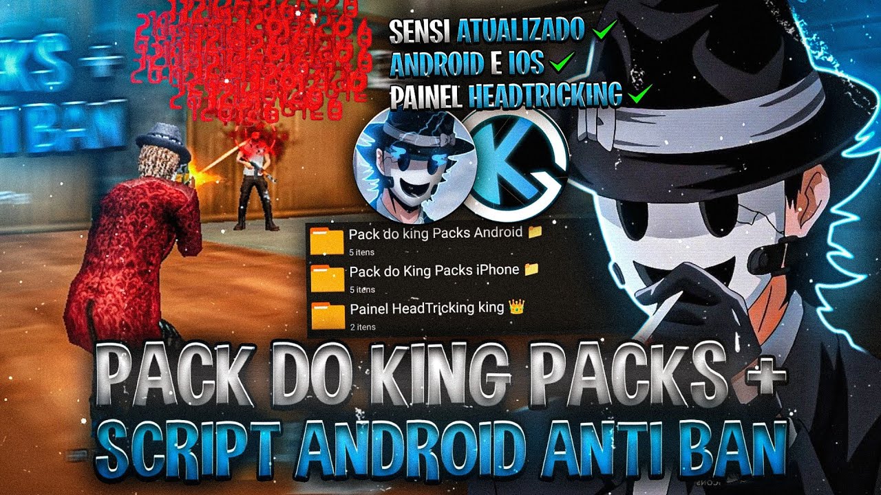 Saiu! 📂 PACK DO KING PACKS para ANDROID E IOS + PAINEL HEADTRICKING ...