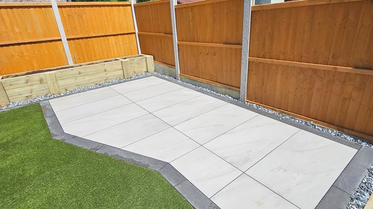 This is how to lay your own patio! - YouTube