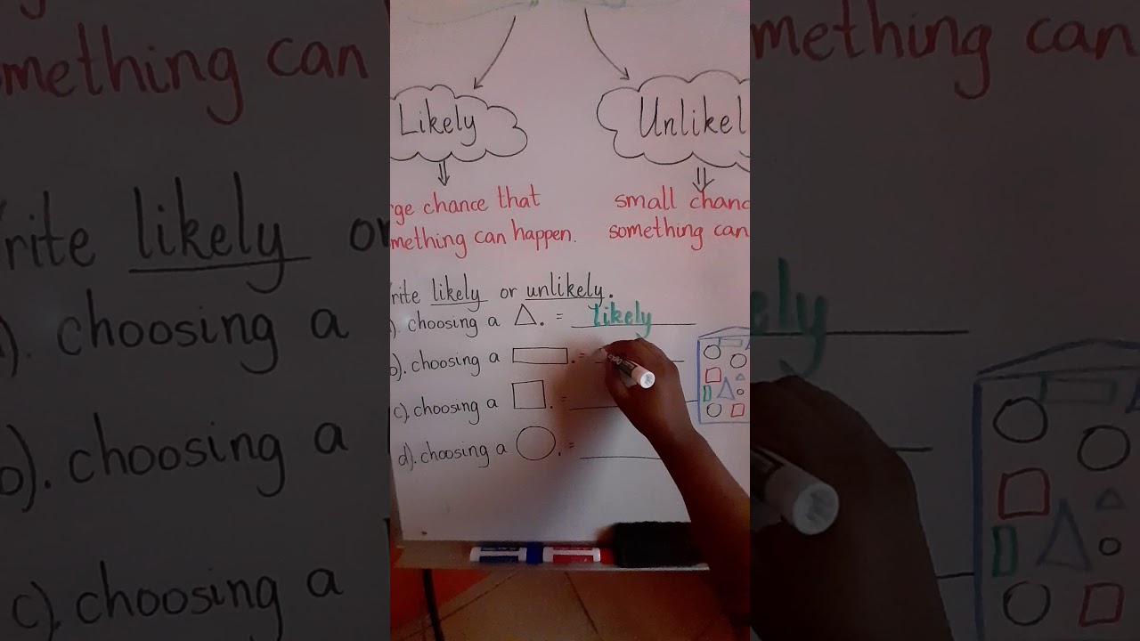 Probability: Likely and Unlikely [Grades 2-3] - YouTube