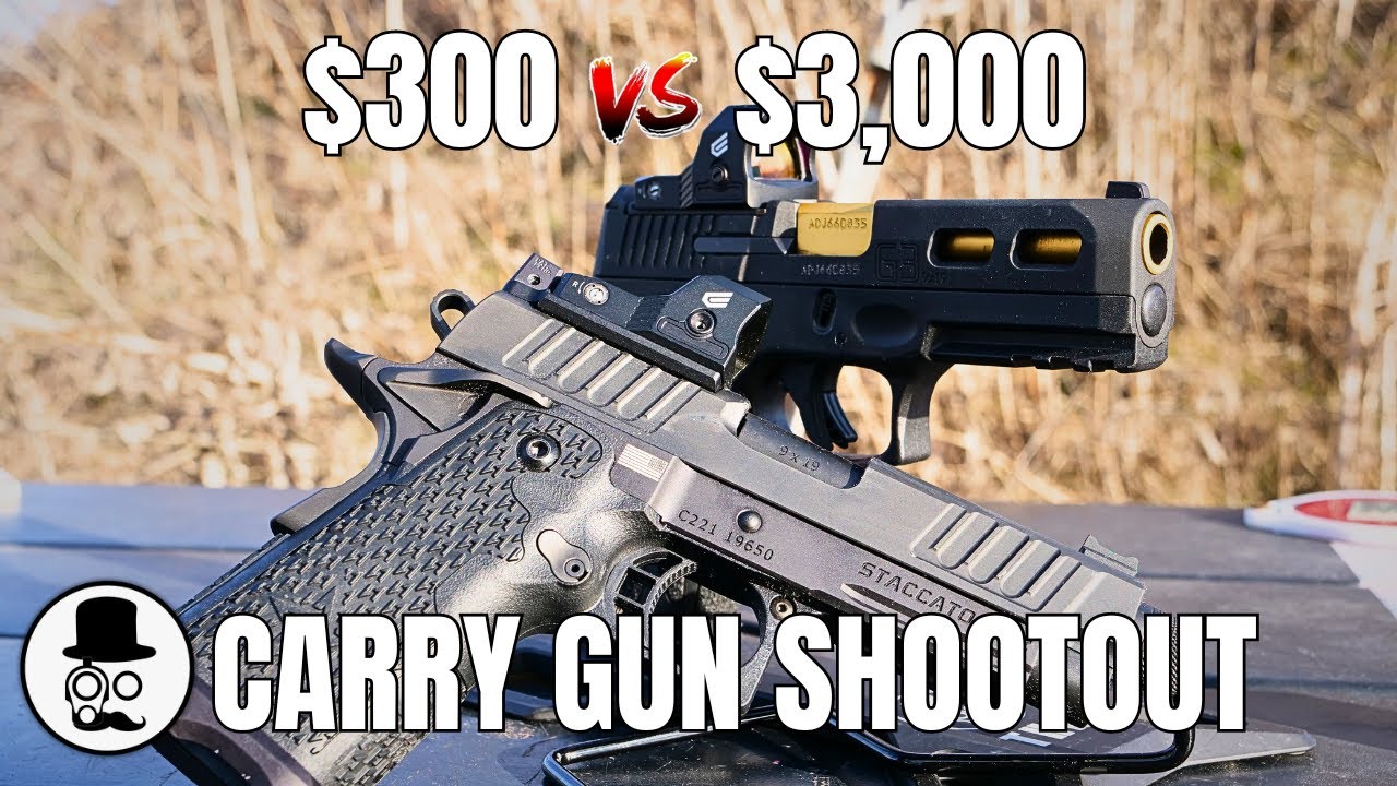 Can a $300 gun keep up with a $3000 gun? Staccato C2 vs Taurus G3 - YouTube