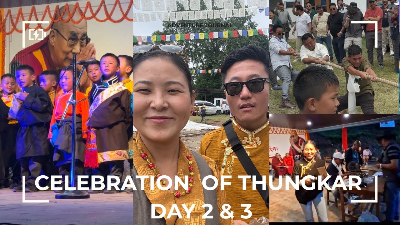 Celebrating 2nd & 3rd day of Thungkar at Tenzingang#arunachalpradesh # ...