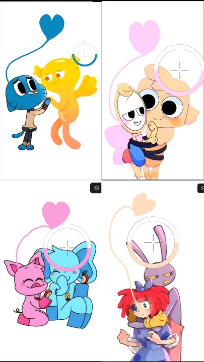 Smiling Critters Tadc Gumball Dandys World Love Triangle Complete