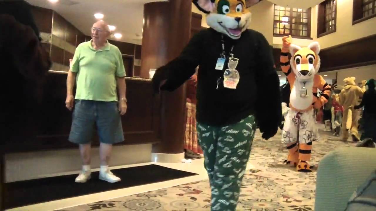 Indy Fur Con Fursuit Parade - YouTube