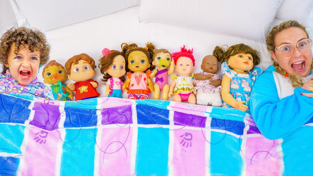 Dez na Cama - Música Infantil por Bella Lisa Show - YouTube