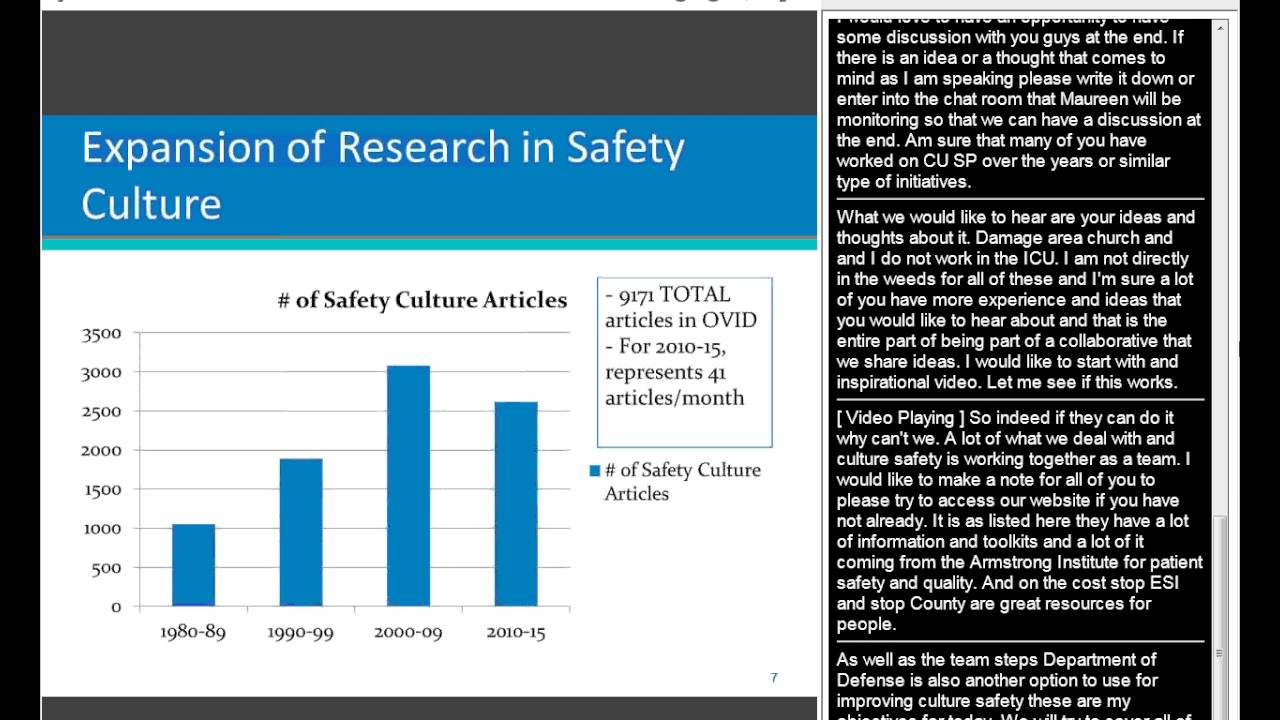 Comprehensive Unit Based Safety Program (CUSP) for Healthcare ...