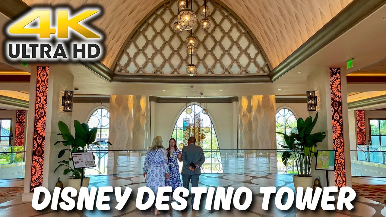Disney World Florida Grand Destino Tower Resort 2024 - YouTube