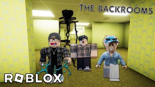 Trapped Inside The Backrooms With Scary Monsters - Roblox | Doovi