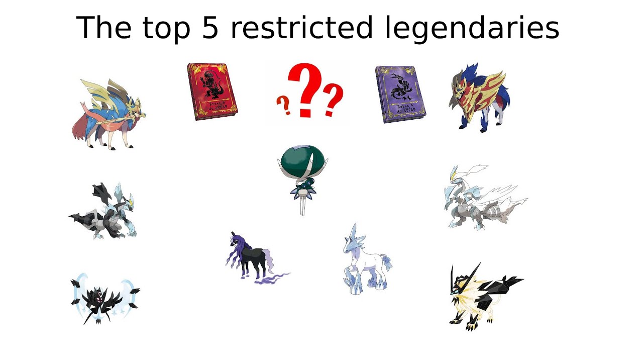 the top 5 restricted legendaries in Regulation G! - YouTube