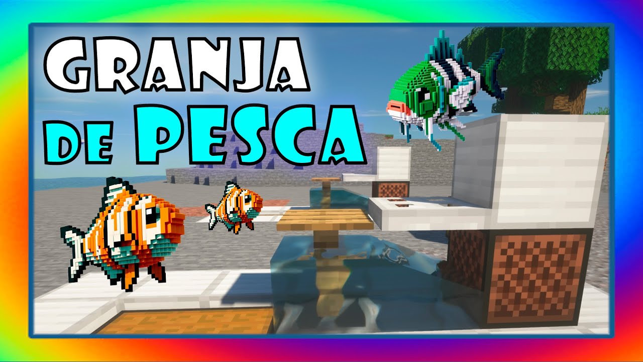 LA MEJOR GRANJA de 𝙋𝙚𝙨𝙘𝙖 AUTOMÁTICA en Minecraft 1.21 🐟 - Tutorial Facil #minecraft - YouTube