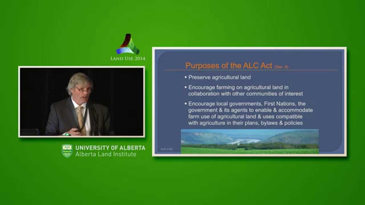 Land Use 2014 - British Columbia's Agricultural Land Reserve - YouTube